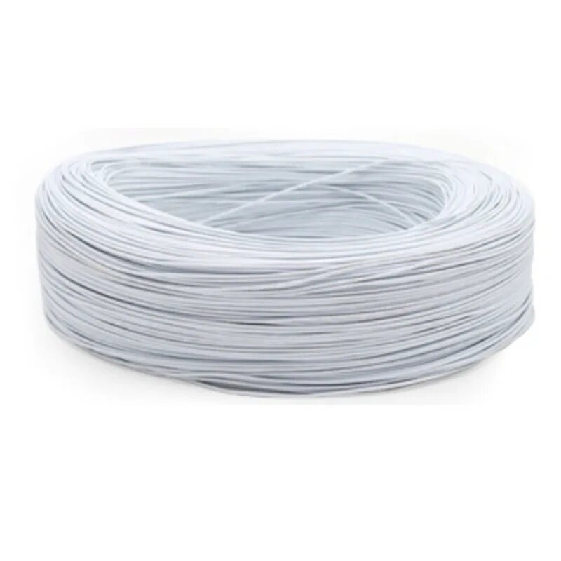 Силиконовый провод UL3135 30 28 26 24 22 20 18 16 14 12AWG 26AWG, Белый, White, 1 Meter