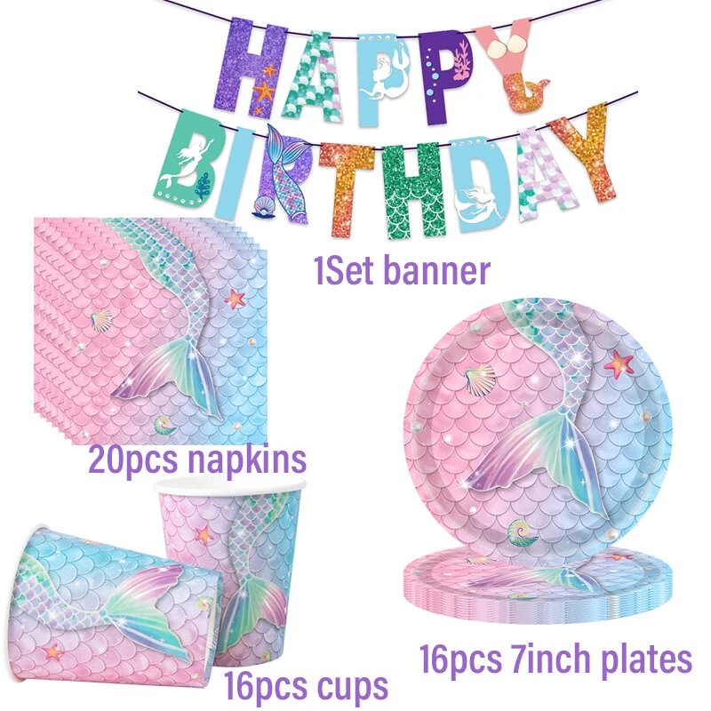 Одноразовые тарелки для девичьих дней рождения joy-enlife set 3