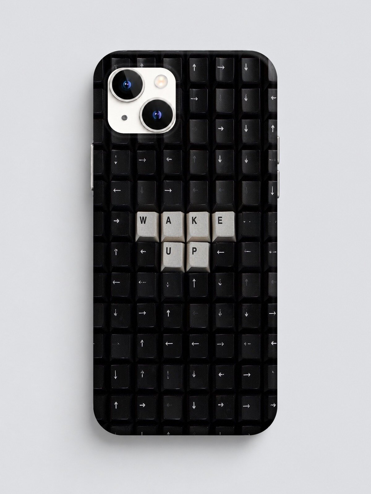 Эстетичный чехол на iPhone 13 клавиатура со