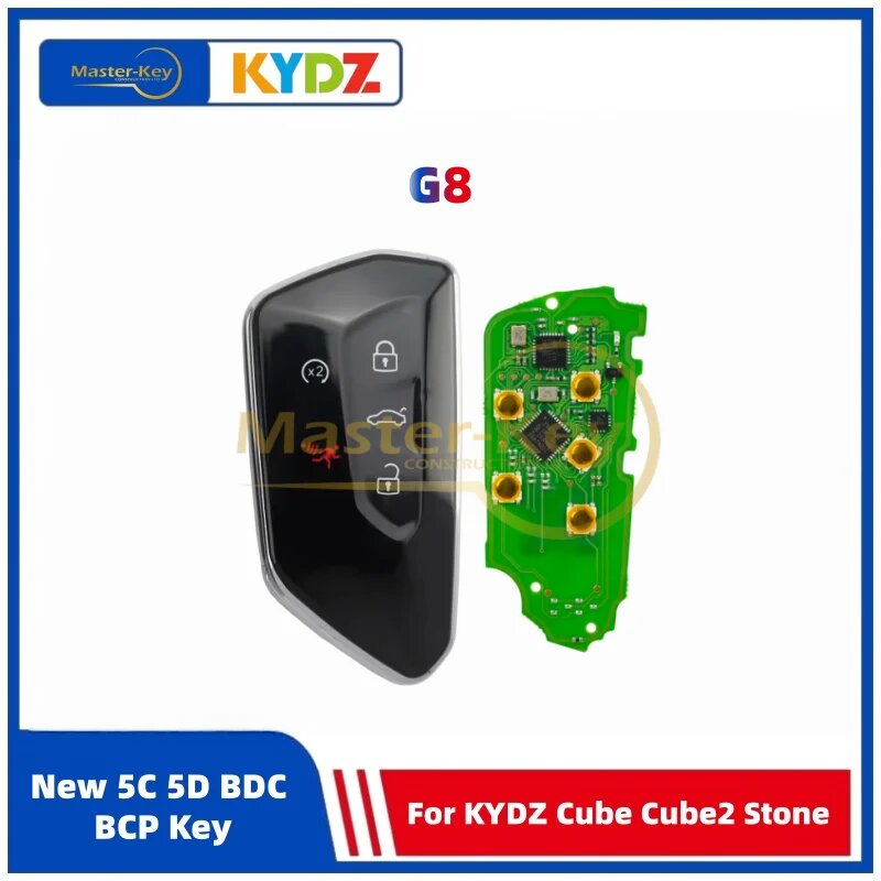 Универсальный смарт-ключ Master-keys KYDZ New 5C 5D BDC BCP MQB B8 G8 для KYDZ Cube G8 5 Buttons