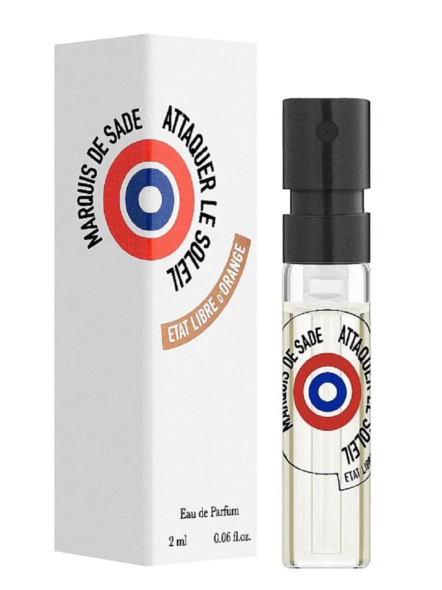 Парфюмерная вода мужская женская Etat libre d'orange Attaquer le Soleil MARQUIS DE SADE 2мл унисекс (edP)