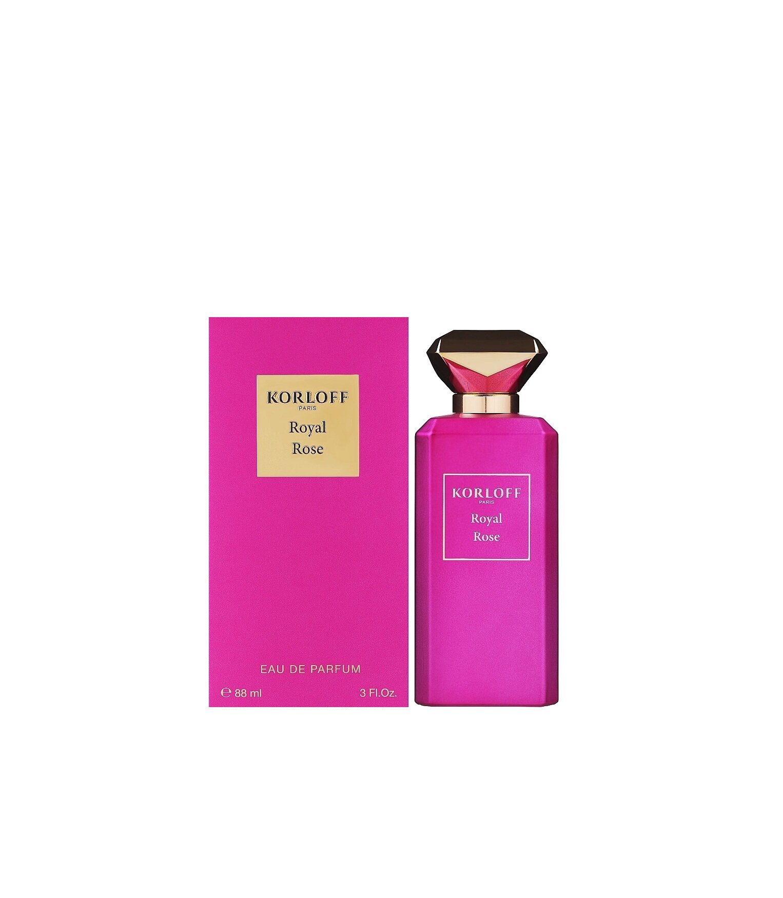 Korloff Royal Rose 88 мл парфюмерная вода женская, восточные, цветочные