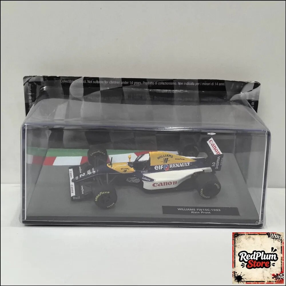 Модель болида P3 1993 года Williams FW15C в эксклюзивном масштабе 1/43 от IXO