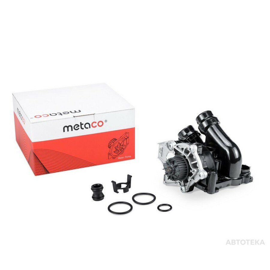 Насос водяной AUDI A3(8PA) -13 в сборе с корпусом и термостатом METACO 1500297