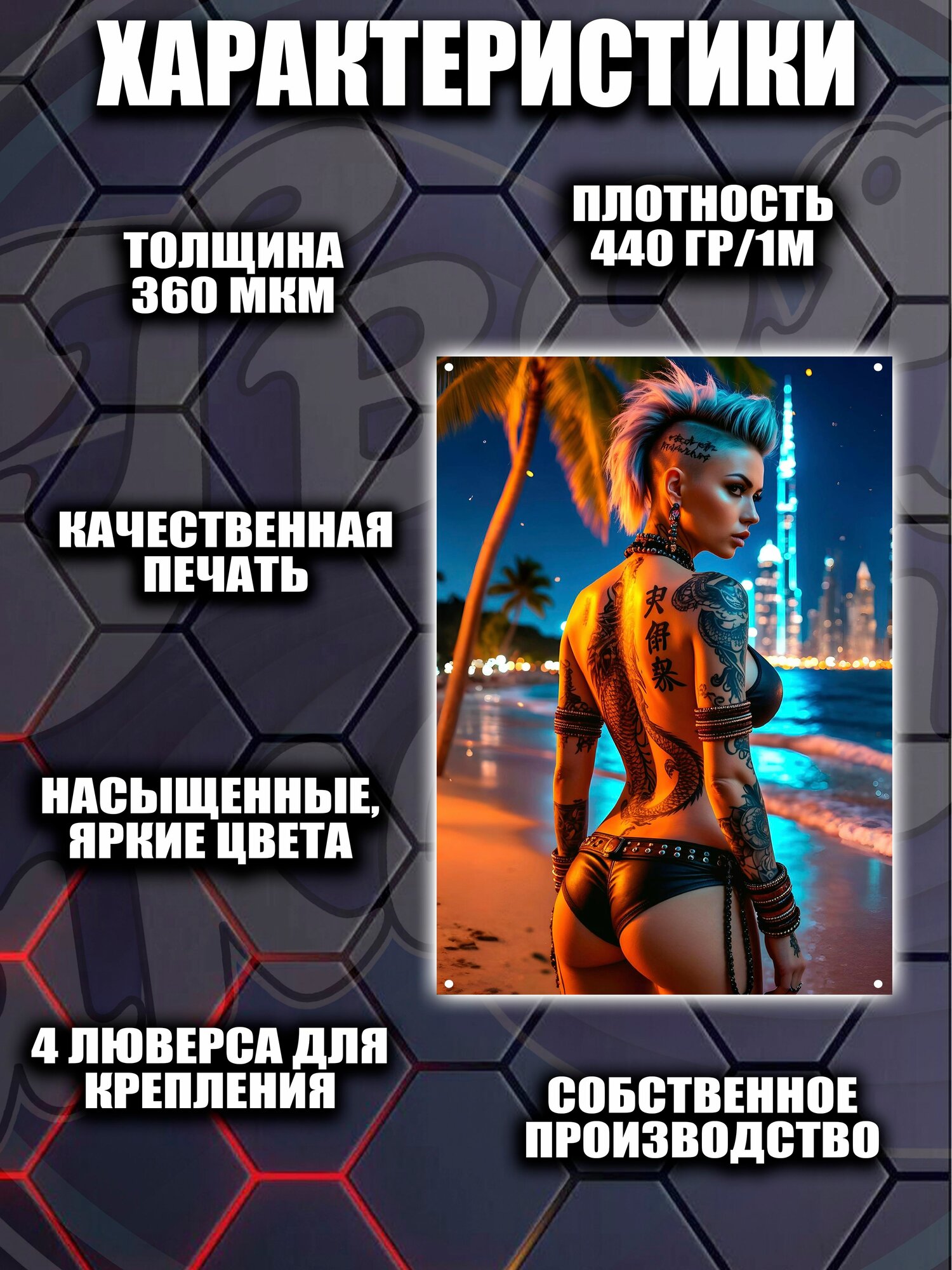 Постер на стену баннер Девушки — фото 1