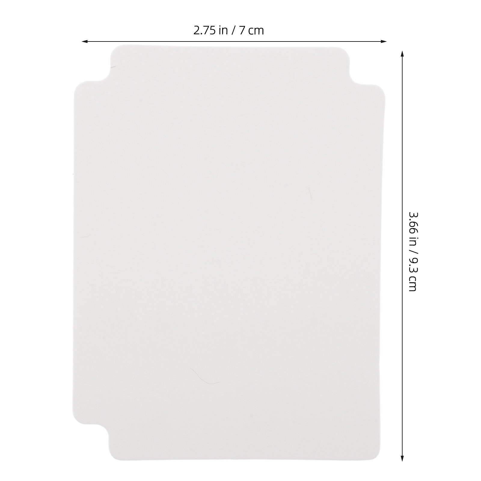 10 Шт Делители Торговых Карточек Для Хранения Размер 9 30X7 00X0 10Cm Белый Цвет