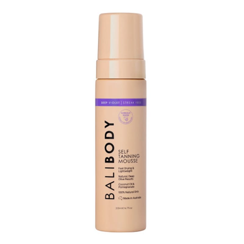 Автозагар Bali Body Self Tan Mousse Deep Violet Пена для самозагара для тела 200 мл