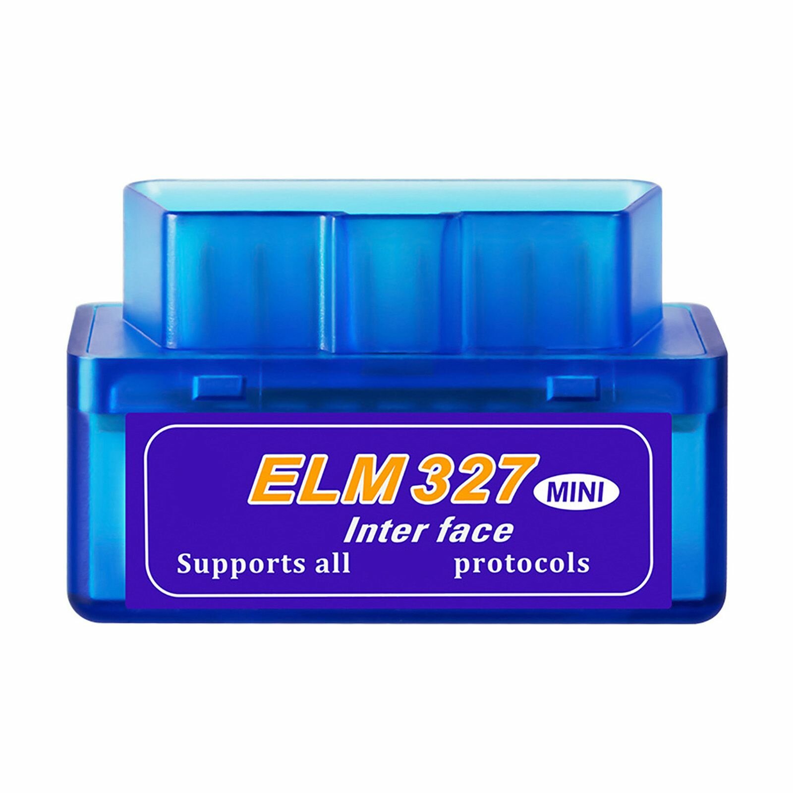 OBD2 сканер ELM327 V2.1 Bluetooth мини для автомобиля — автодиагностика, чтение и сброс кодов OBD-II, совместим