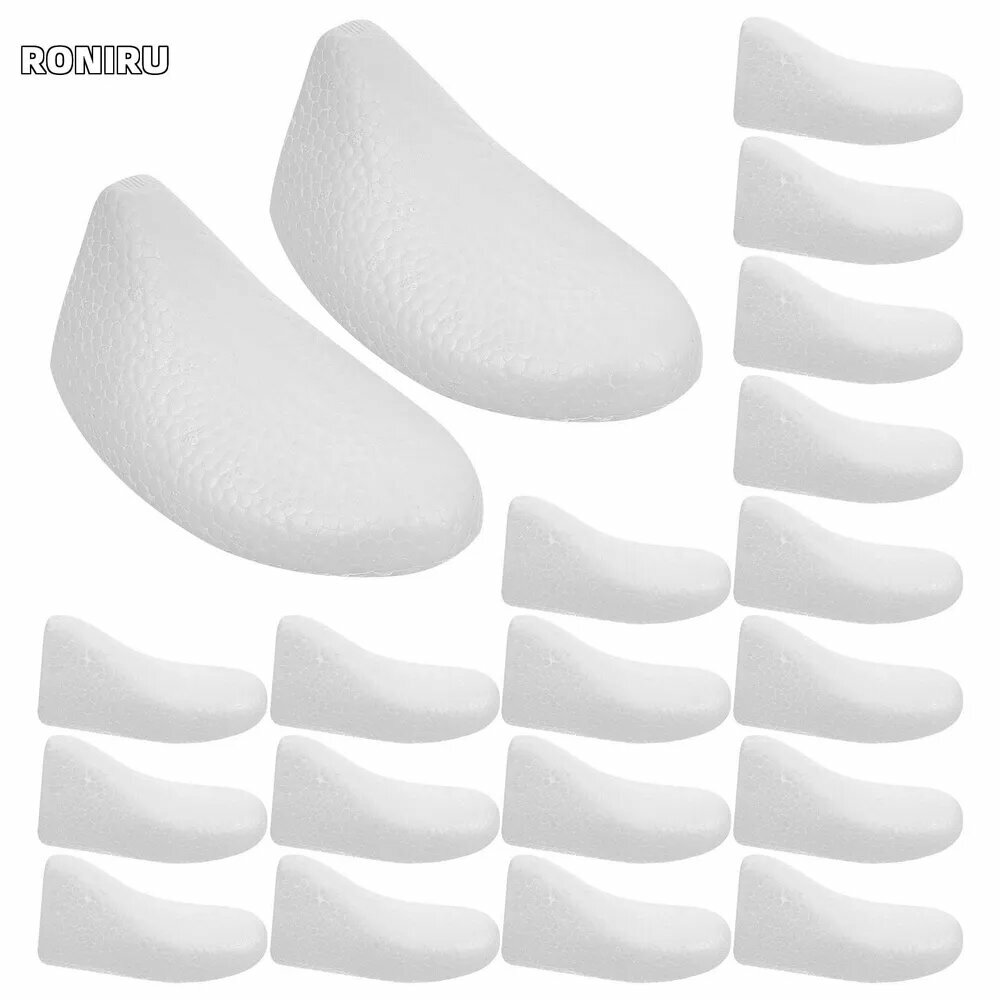 Колодки для обуви Shoes Care Forms Obuvi размер 15.00X7.00X6.00см для сохранения формы обуви, пластик белый