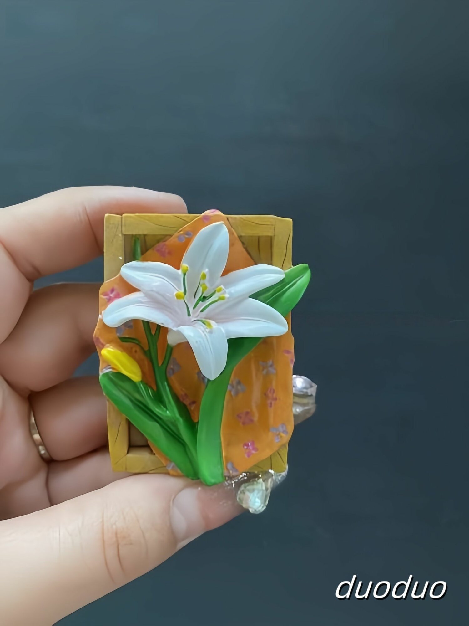 Магниты для холодильника с 3D-объемными цветами (хризантема, подсолнух, кактус, роза) в привлекательном дизайне