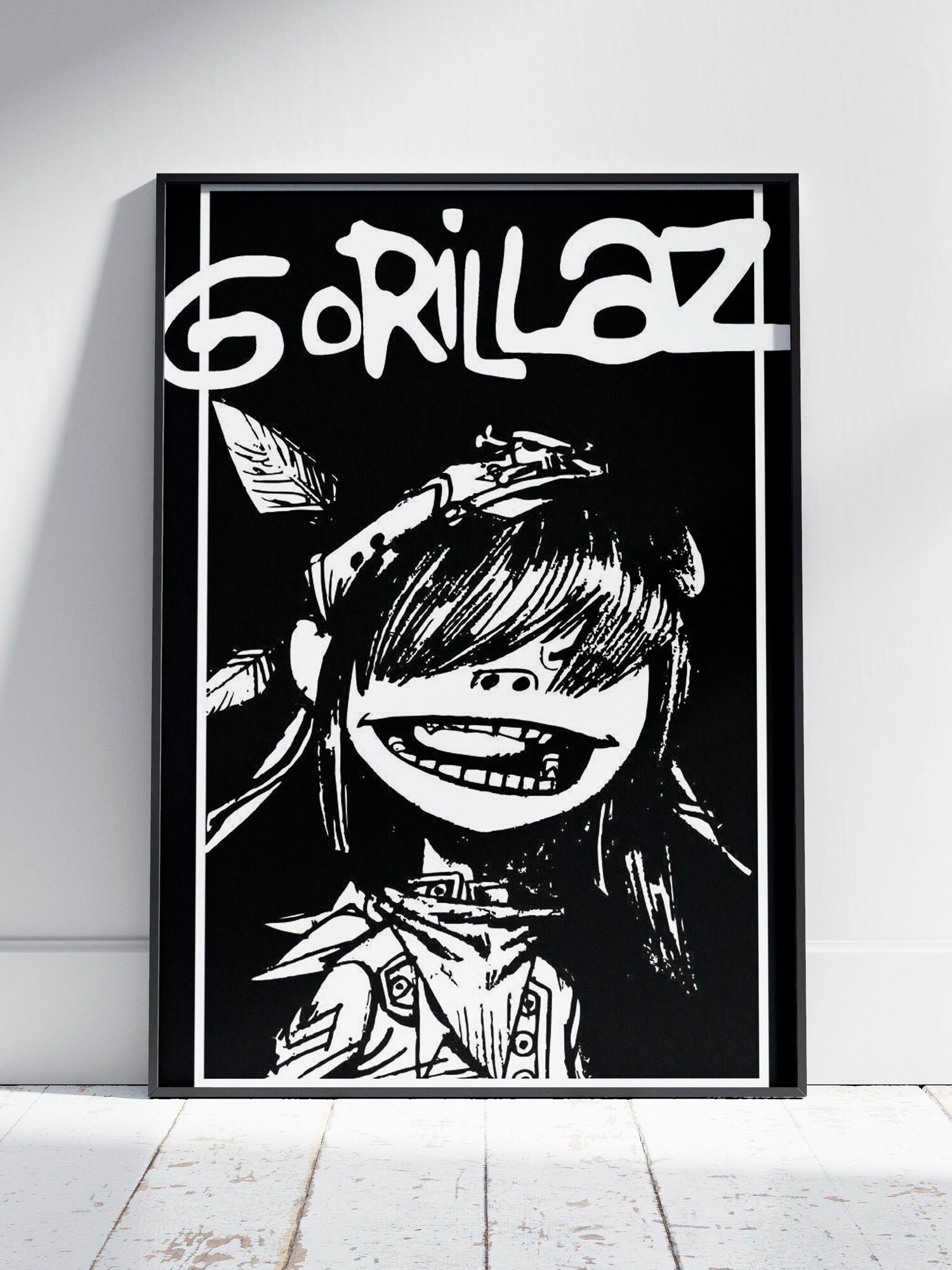 Плакат на стену для интерьера Горилаз (Gorillaz 25) - Постер по музыке и артисту формата A3 (30x42 см)