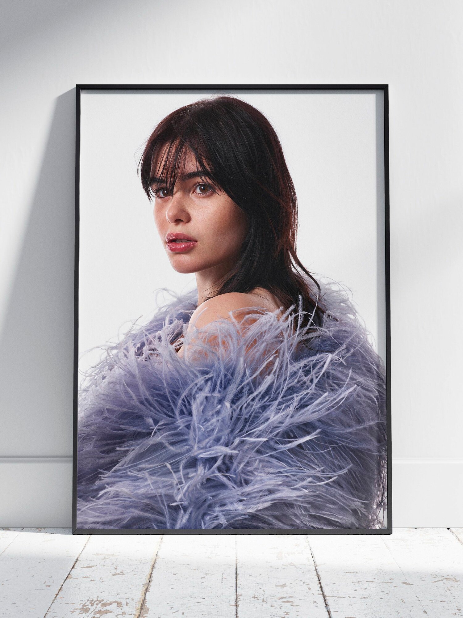 Плакат на стену для интерьера Барби Феррейра (Barbie Ferreira 5) - Постер по модели, бренду и моде формата A4 (21x30 см)