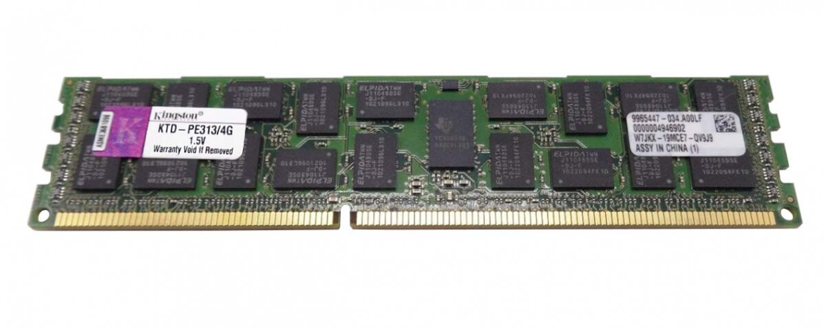 Оперативная память Kingston KTD-PE313/4G DDRIII 4GB