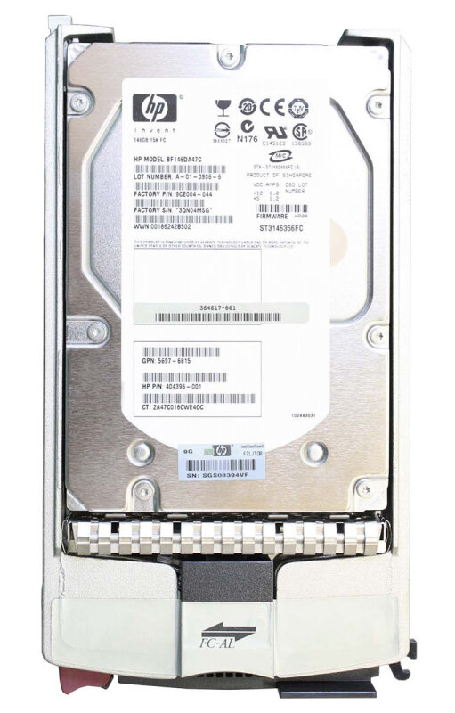Жесткий диск HP 404396-001 146,8Gb Fibre Channel 15000 3,5" HDD