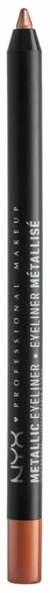 NYX professional makeup Карандаш для контура глаз Metallic Eyeliner, оттенок Copper 01