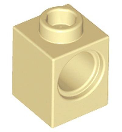 Деталь Lego 6541 Technic, Brick 1 x 1 with Hole