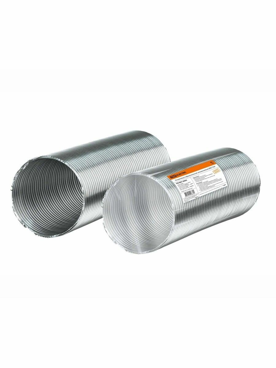Воздуховод TDM Electric SQ1807-0062, гофрированный, алюминиевый , 80 мм, 1 шт