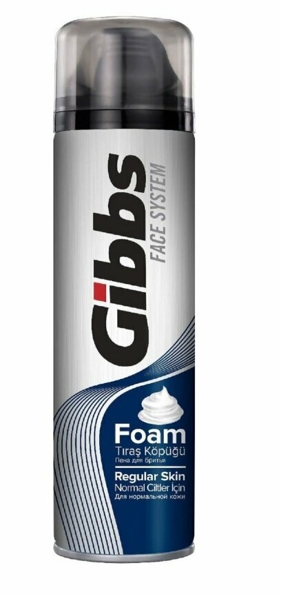 Пена Gibbs для бритья Regular, 200мл
