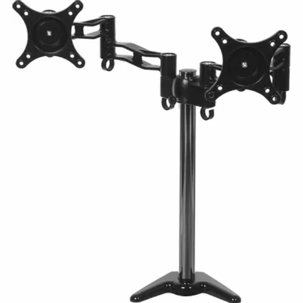 Cactus CS - VM - D08 - BK Кронштейн для 2-х мониторов 13" - 27" макс.8кг, настольный поворот и наклон