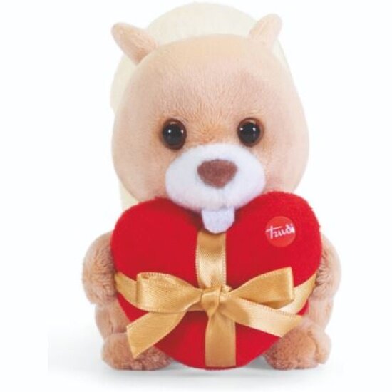 Мягкая игрушка Trudi 51384 Белочка с сердечком