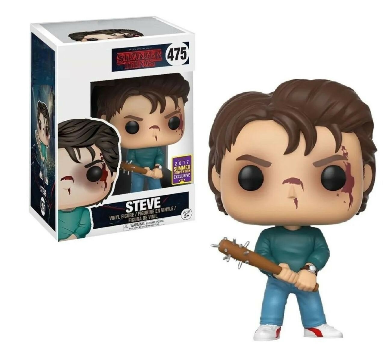 Фигурка Фигурка POP! Steve с битой Очень странные дела Stranger Things высота 10 см