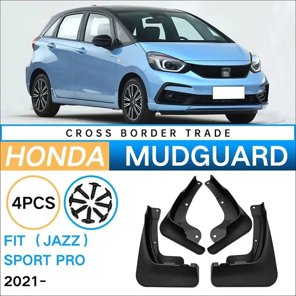 Крыло автомобильное Honda Fit Jazz Sport Pro 2021 Брызговики, 4PCS