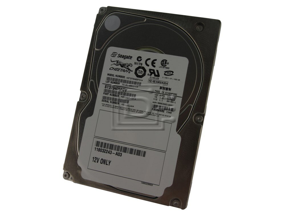 Жесткий диск Seagate ST373405FCV 73,3Gb 10000 Fibre Channel 3,5" HDD