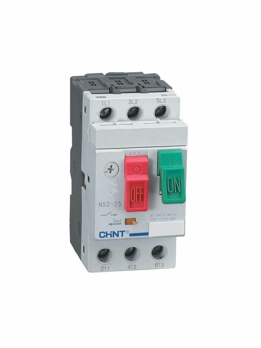 Выключатель автоматический для защиты двигателя 1-1.6А NS2-25 (R) CHINT 495077