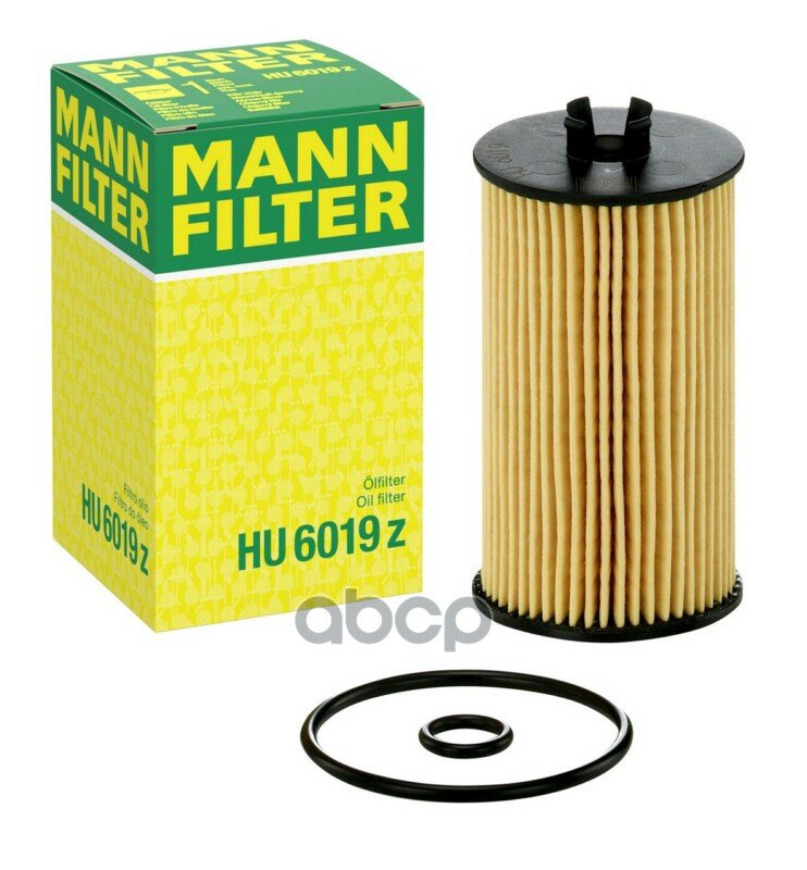 Фильтр масляный Opel Astra J, Insignia, Mokka, Zafira 1.6CDTi MANN-FILTER арт. HU6019Z
