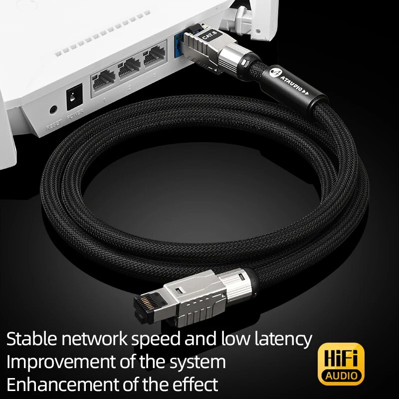 Ethernet-кабель HiFi, 0.5m — фото 1