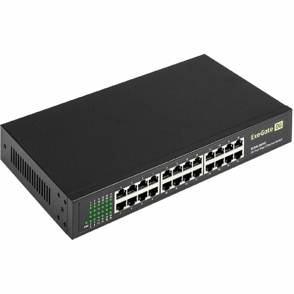 Коммутатор EDES - 1024D (EX298692RUS) ExeGate Для средних рабочих групп