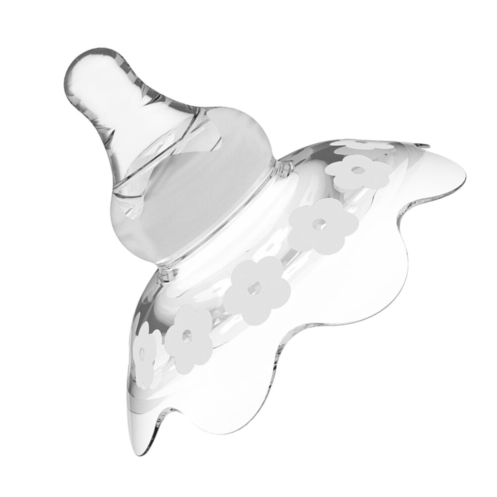 Прозрачный силиконовый щиток для сосков для кормления и защиты от укусов ребёнка