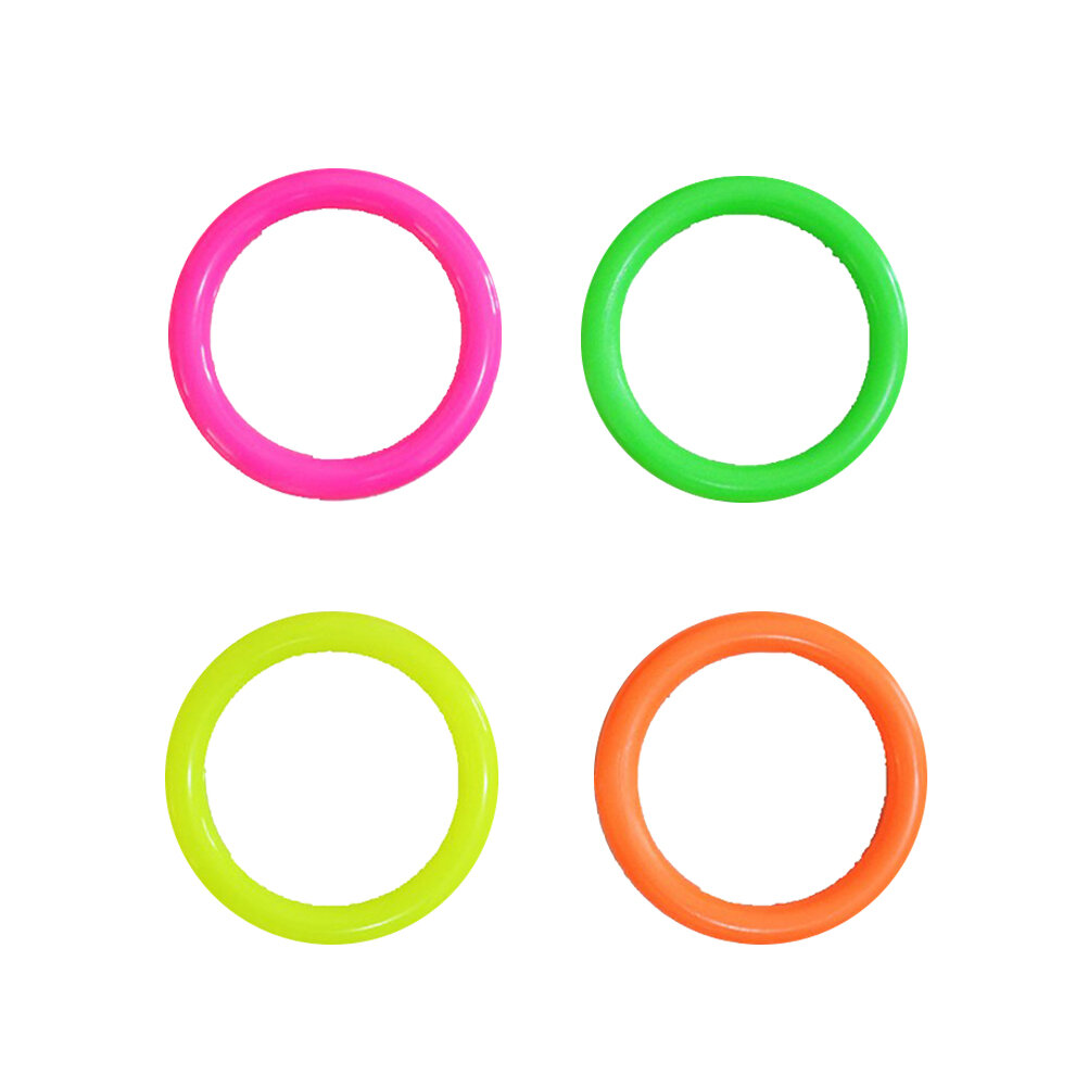 Детские игрушки кольцебросы из пластика в наборе 24 шт, для активных игр и развития навыков
