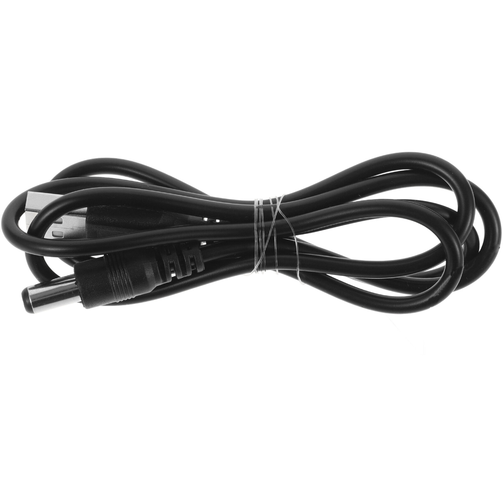 Зарядный Usb Кабель С Круглым Разъемом, Подходит Для Умных Устройств, Черный, Пластик, 1 Штука