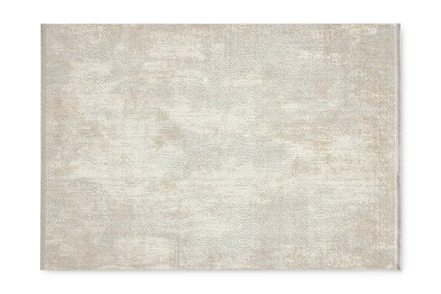 Ковёр ARTEMIS HALI KARIZMA 02204F-WHT-BGE, 80х150 см (прямоугольник), бежевый