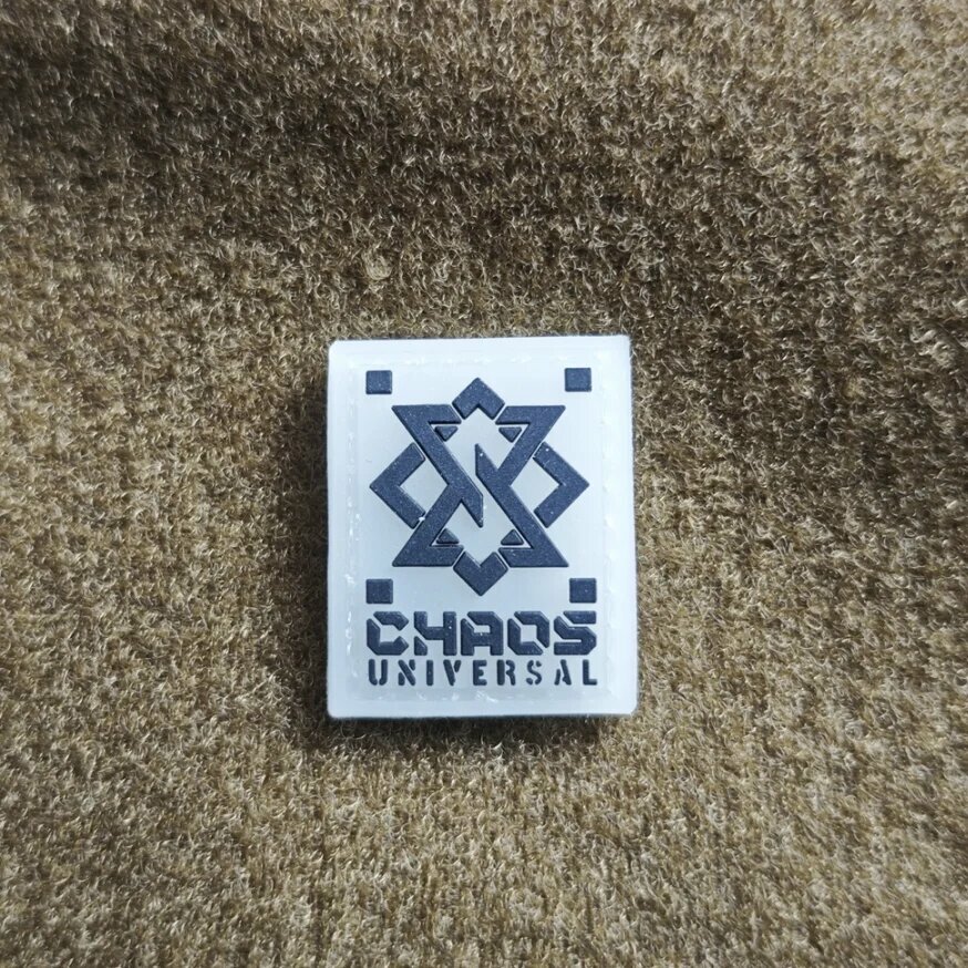 Светящийся ПВХ патч Chaos — фото 1