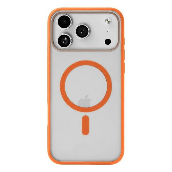 Чехол uBear Cloud Mag Case для iPhone 17 Pro Max MagSafe оранжевый