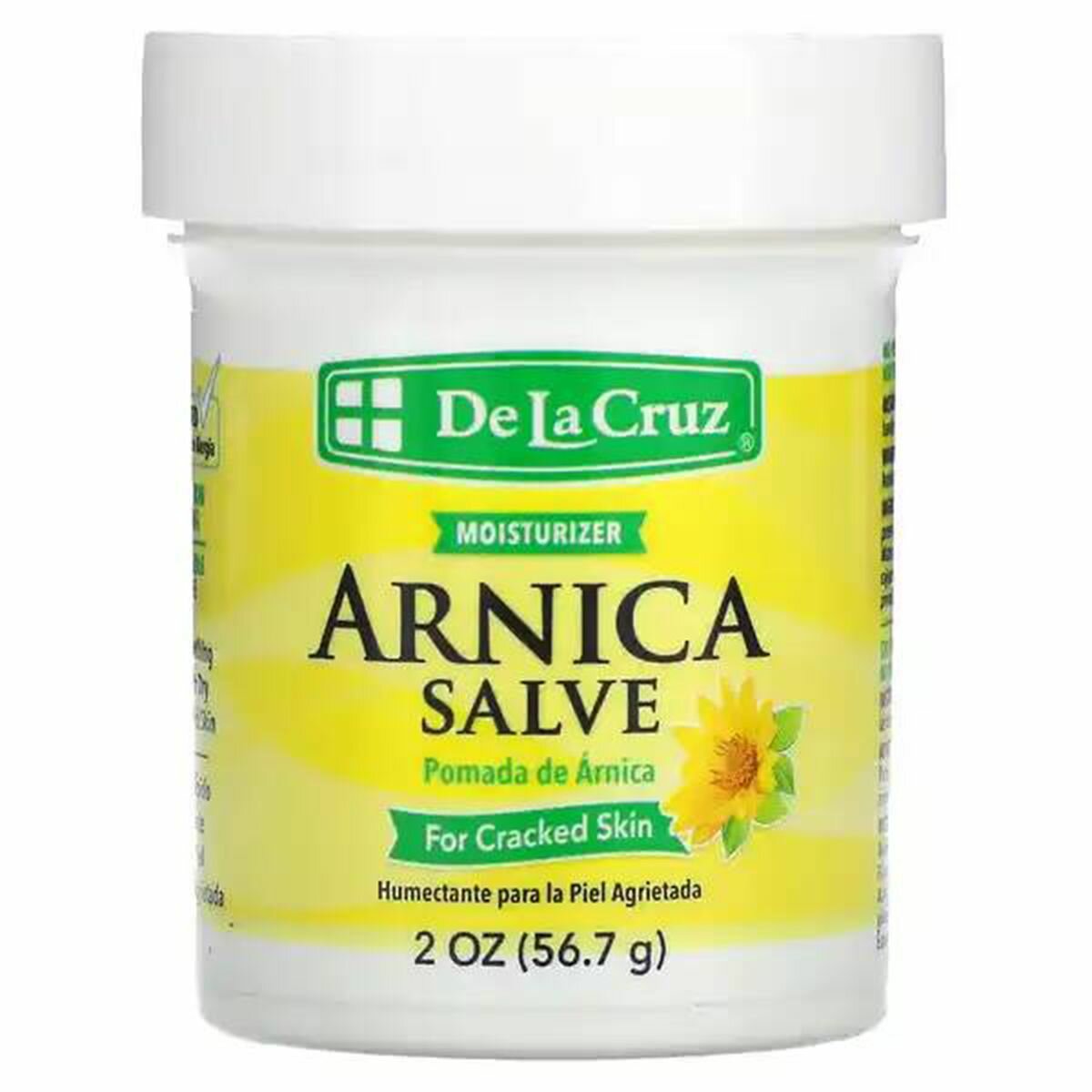 De La Cruz, Мазь арники, для потрескавшейся кожи, 56.7 г