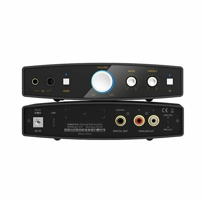 SHANLING EH1 Настольные чипы усилителя наушников DAC AMP Hi-Res Audio