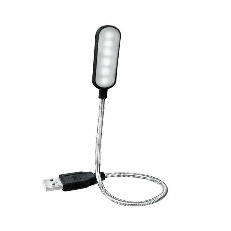 USB лампа для чтения, портативная гибкая USB лампа для защиты глаз, мини-ночник для ноутбука