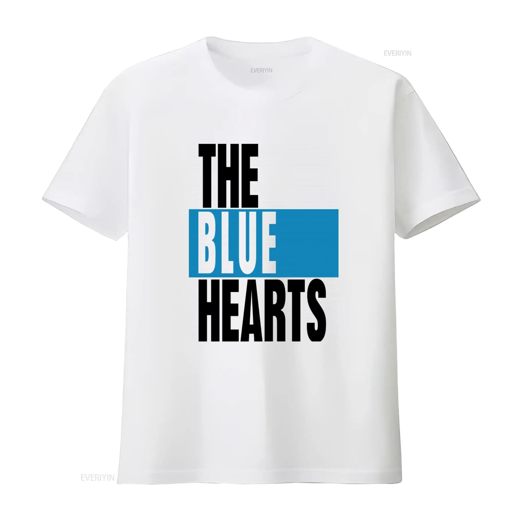 Футболка мужская The Blue Hearts, White, 5XL