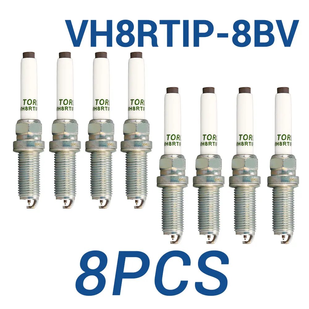 2-8 шт. свечи TORCH VH8RTIP-8BV/OE216 10130352060000, совместимые для SILKFR8E8S Trumpchi GS8/M8 2.0T 4B20J2 M6 PRO 1,5T 4A15J2