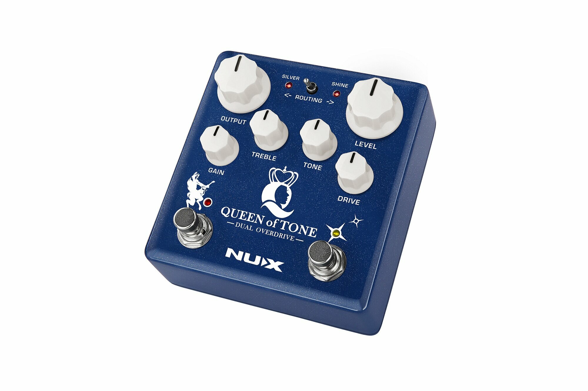 NDO-6 Queen of Tone Педаль эффектов, Horseman и Morning Star, Nux