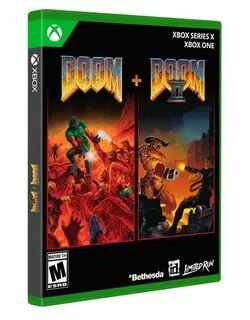 Игра DOOM + DOOM 2, версия для XBOX Series /XBOX ONE, диск, русские субтитры