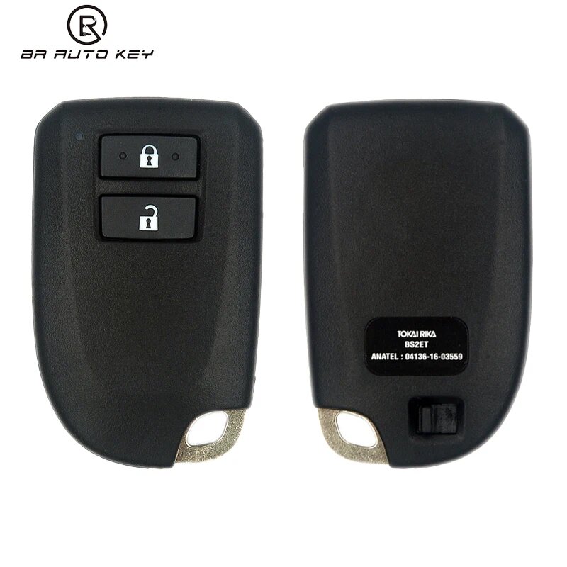 Дистанционный ключ Toyota YARIS/VIOS, 2 кнопки, 312/314 МГц, BS2ET