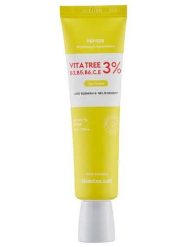 Для кожи вокруг глаз ShinCos.Lab Vita Tree 3% Eye Cream 30 мл