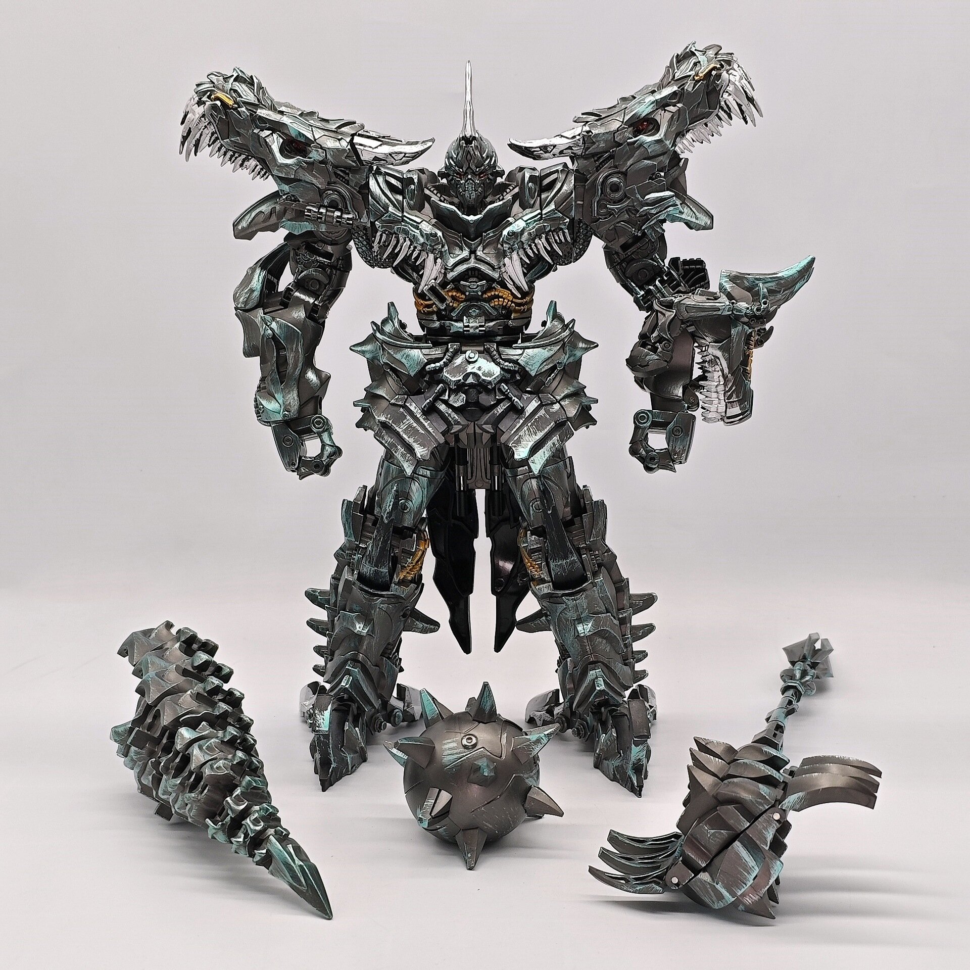 Beiwai TW-1034 Transformers Age of Extinction Movie Edition Battle-Damaged Original Scale Steel Cable Lord Action