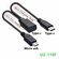 Разветвитель Micro USB Type-C черный U2-110F