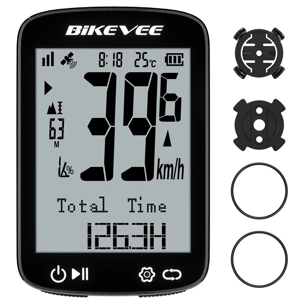 Bikevee беспроводной GPS-велокомпьютер BKV-3509-A