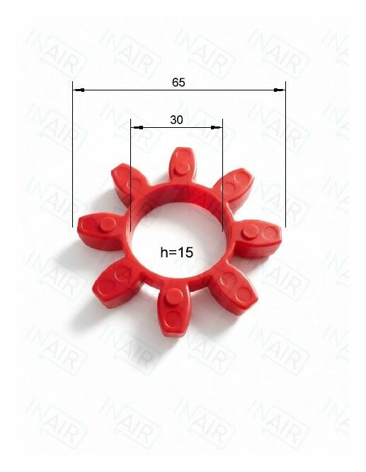 Зубчатый венец ROTEX 28 (упругий/эластичный элемент муфты) GR28